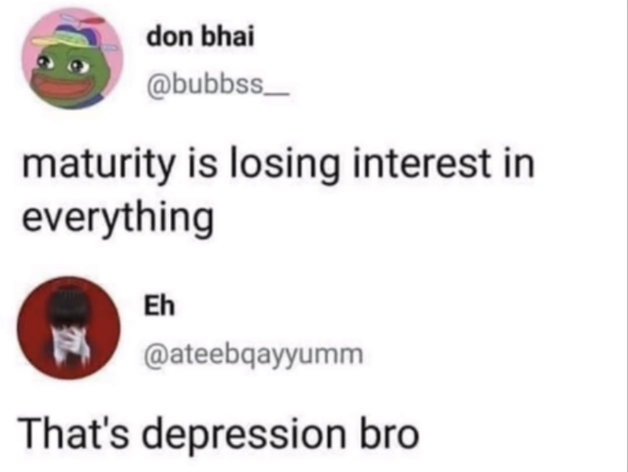 Busting the Meme Theory: Relatable Maturity vs Depression